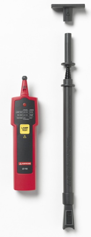 Amprobe LT-10 Fluorescent Lamp Tester w/ Non-Contact Voltage Detection