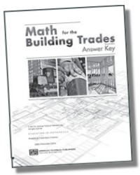 Math for the Building Trades, 2E - 9780826922069 / 9780826922076