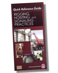 Rigging, Hoisting and Signaling Practices - ATP / NJATC - 9780826936516 / 9780826936523